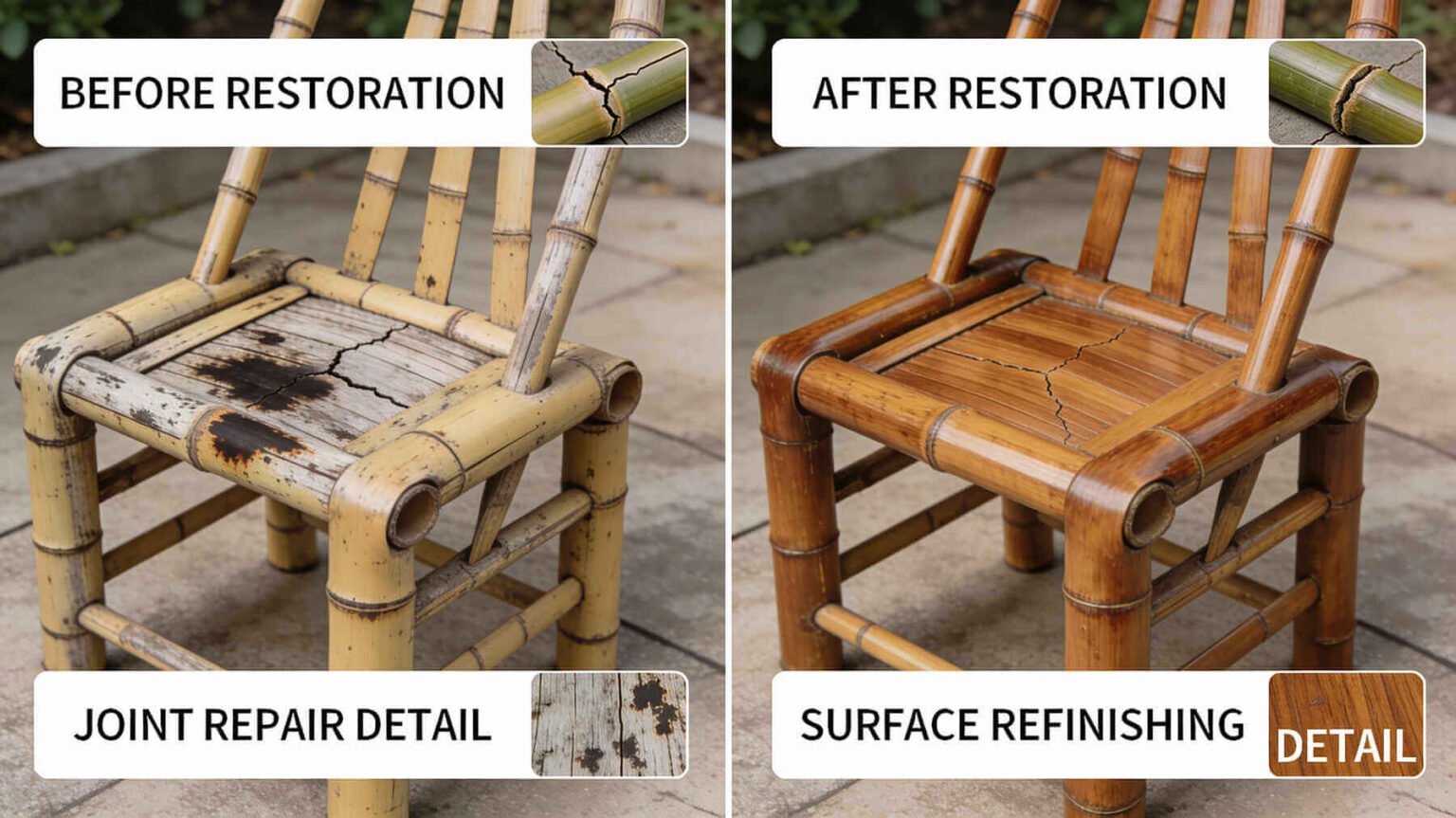 How To Restore Bamboo Furniture? Techniques,Tips and Practices ...